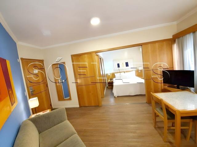 Apartamento para Aluguel com 1 quartos, 30 m² por R$ 3.300