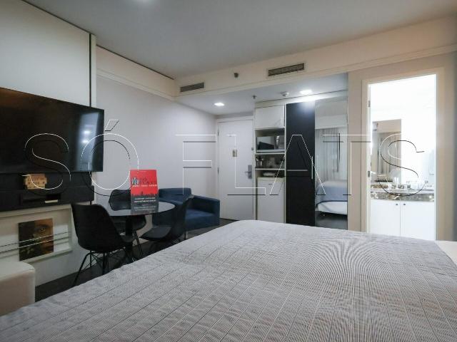 Apartamento para Aluguel com 1 quartos, 30 m² por R$ 4.000