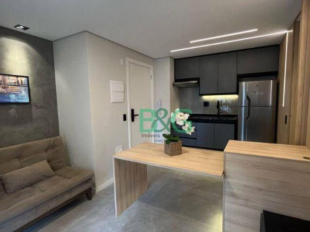 Apartamento para Aluguel com 1 quartos, 34 m² por R$ 3.900