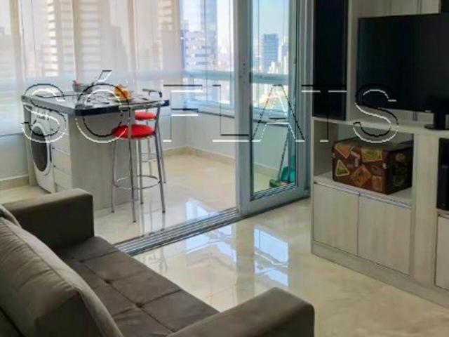Apartamento para Aluguel com 1 quartos, 34 m² por R$ 4.580
