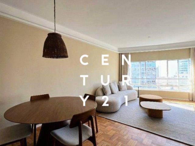 Apartamento para Aluguel com 2 quartos, 116 m² por R$ 6.500