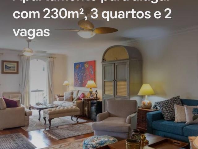 Apartamento para Aluguel com 3 quartos, 225 m² por R$ 16.500