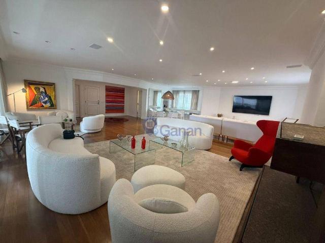 Apartamento para Aluguel com 3 quartos, 285 m² por R$ 50.000