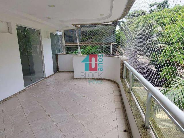 Apartamento para aluguel com 3 quartos em Recreio dos Bandeirantes com 124m²