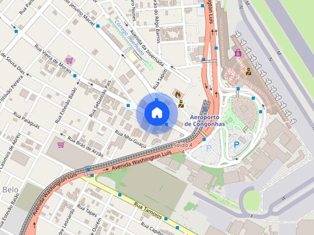 Apartamento para Aluguel Campo Belo, 1 Quarto, 48 m² São Paulo