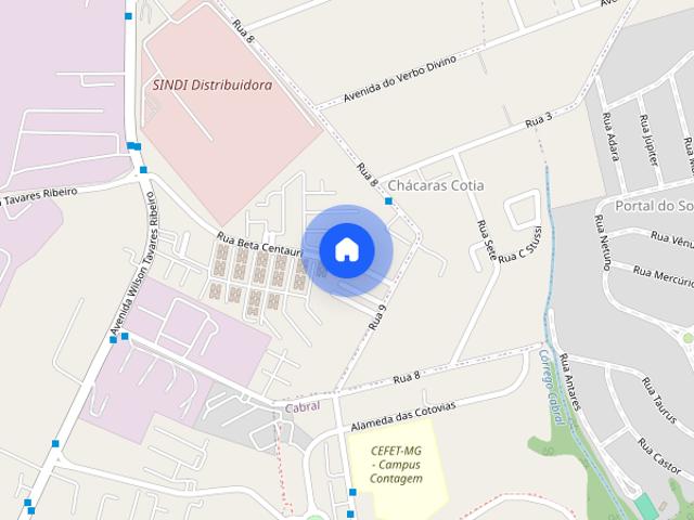 Apartamento para Aluguel Chácara Cotia, 2 Quartos, 49 m² Contagem