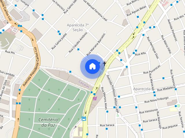 Apartamento para Aluguel Aparecida Sétima Seção, 1 Quarto, 26 m² Belo Horizonte