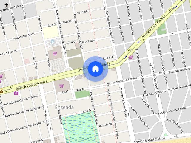 Apartamento para Aluguel Balneário Cidade Atlântica, 3 Quartos, 97 m² Guarujá