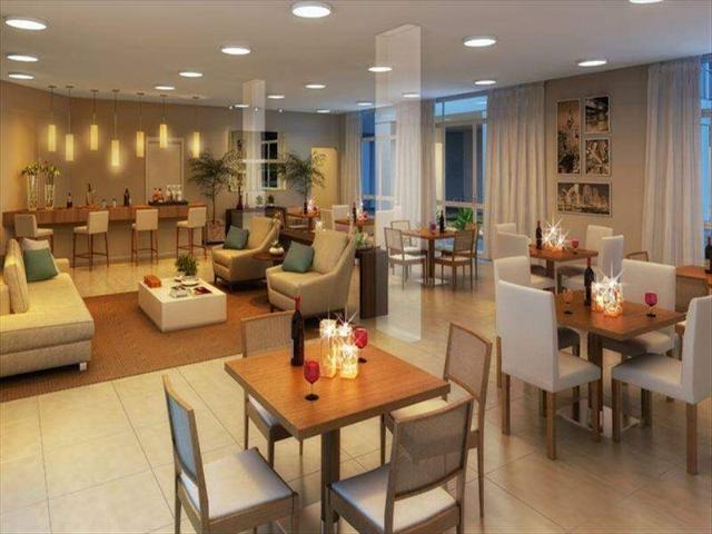 Apartamento para aluguel em Santos Marapé com 2 dorms, 1 suíte e porcelanato
