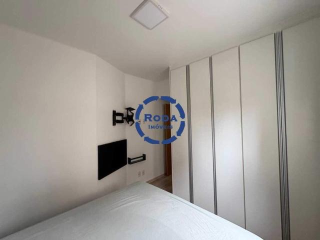 Apartamento para Aluguel em Santos Ponta da Praia | 2 Suítes | 73,50 m² | Portaria 24h e Portão Eletrônico