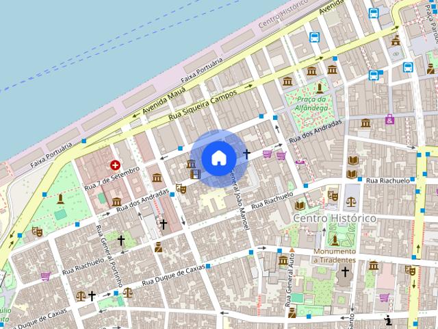 Apartamento para aluguel no Centro Histórico