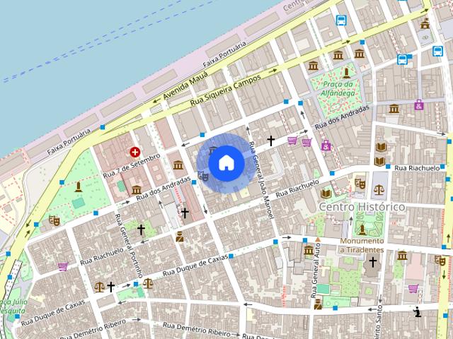 Apartamento para aluguel no Centro Histórico