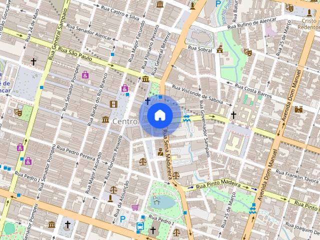 Apartamento para aluguel no Centro