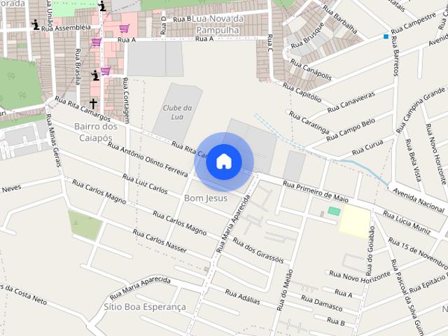 Apartamento para Aluguel Nacional, 2 Quartos, 45 m² Contagem