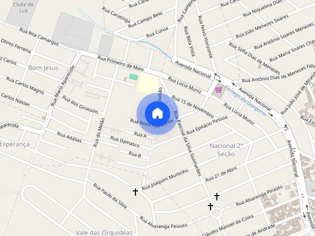 Apartamento para Aluguel Nacional, 2 Quartos, 52 m² Contagem