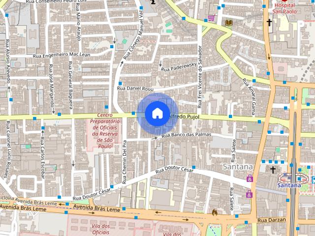 Apartamento para Aluguel Santana, 1 Quarto, 33 m2 São Paulo