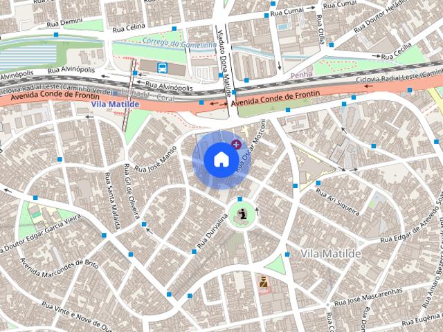 Apartamento para Aluguel Vila Matilde, 1 Quarto, 27 m² São Paulo
