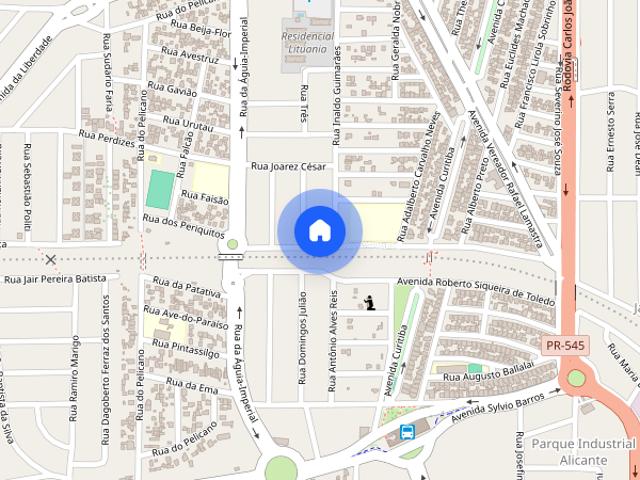 Apartamento para alugar, 44 m² por R$ 1.230,00/mês Jardim Lago Norte Londrina/PR