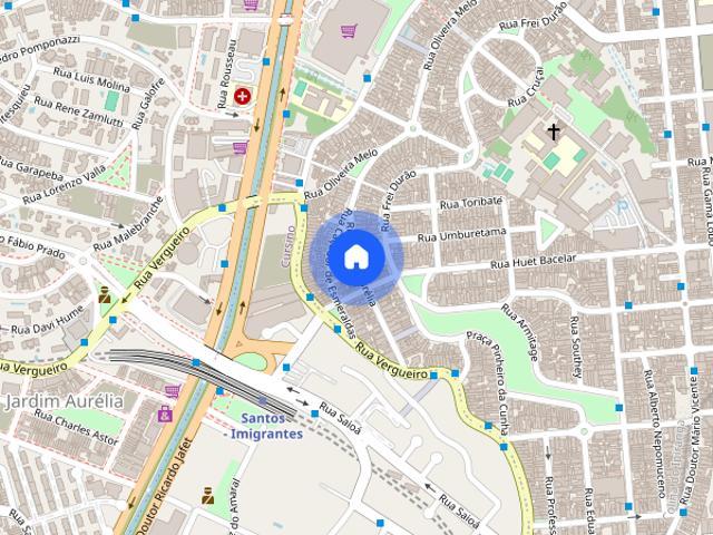 Apartamento para alugar com 27m², 1 quarto e sem vaga