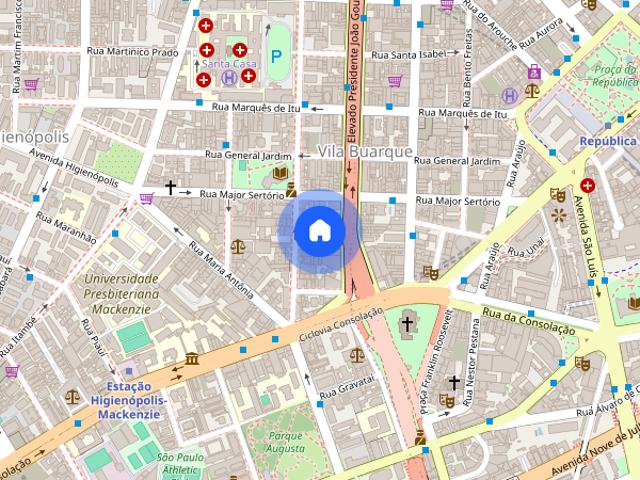 Apartamento para alugar com 120m², 3 quartos e sem vaga