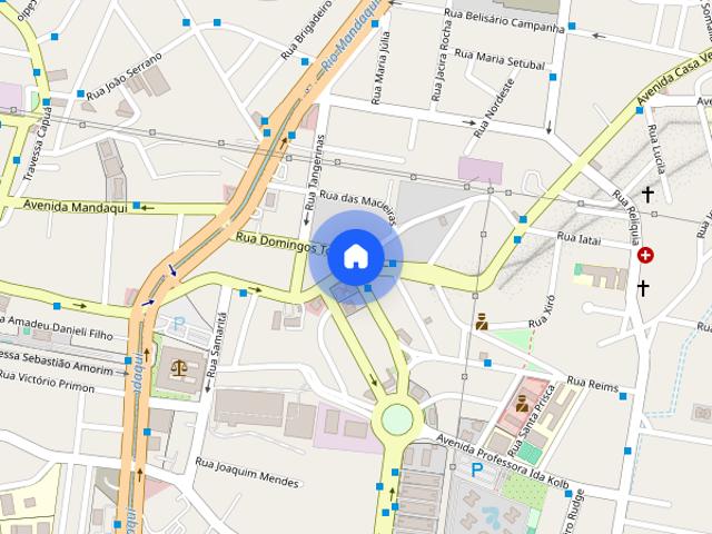 Apartamento para alugar com 47m², 1 quarto e sem vaga