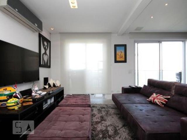 Apartamento para alugar com 105m², 1 quarto e 2 vagas