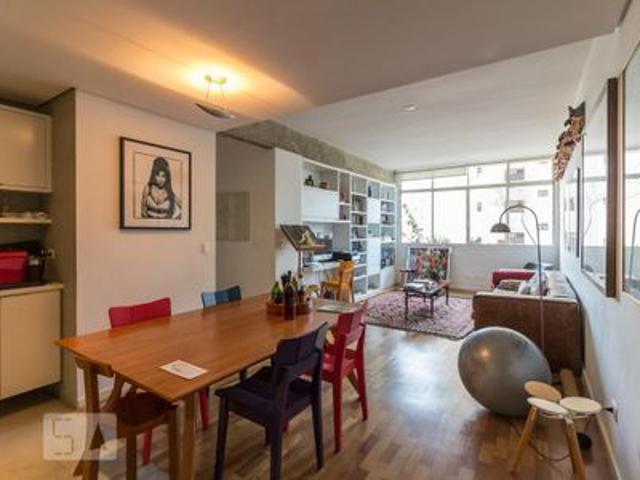 Apartamento para alugar com 108m², 2 quartos e 1 vaga