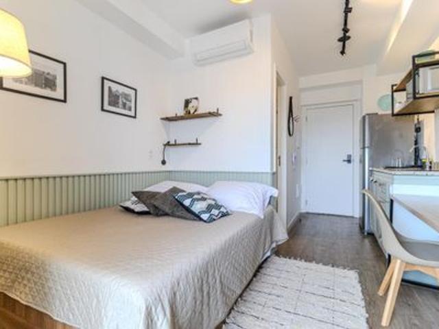 Apartamento para alugar com 22m², 1 quarto e sem vaga
