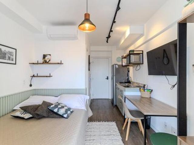 Apartamento para alugar com 22m², 1 quarto e sem vaga