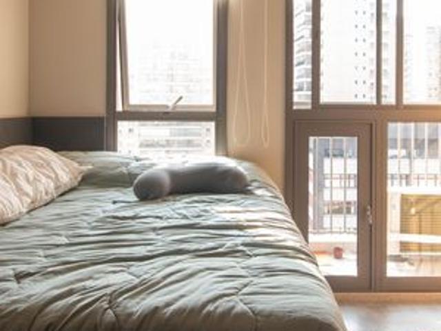 Apartamento para alugar com 23m², 1 quarto e sem vaga