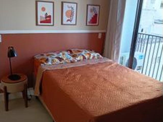 Apartamento para alugar com 24m², 1 quarto e sem vaga