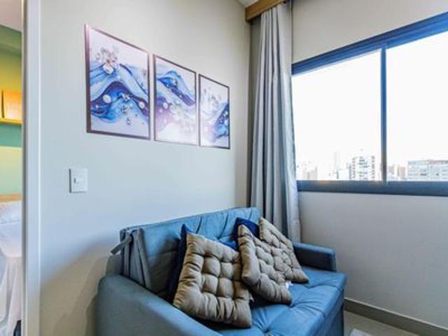 Apartamento para alugar com 24m², 1 quarto e sem vaga