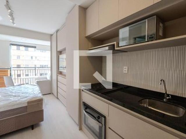 Apartamento para alugar com 24m², 1 quarto e sem vaga
