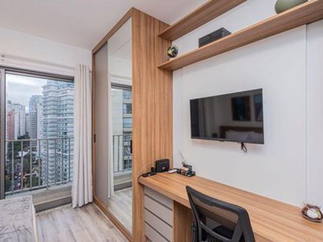 Apartamento para alugar com 24m², 1 quarto e sem vaga