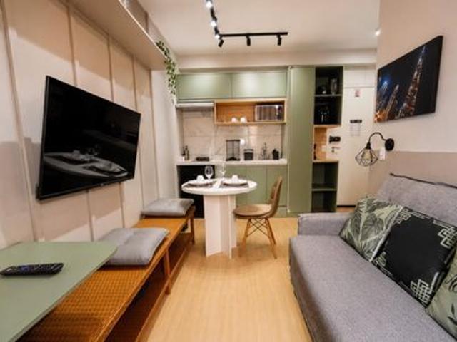 Apartamento para alugar com 25m², 1 quarto e 1 vaga