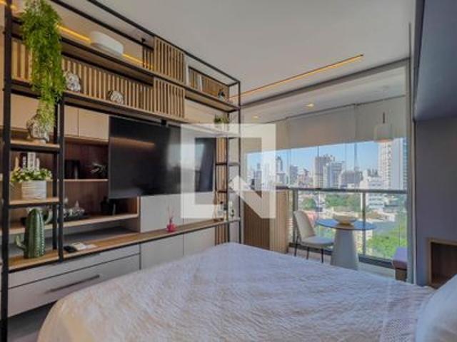 Apartamento para alugar com 25m², 1 quarto e sem vaga