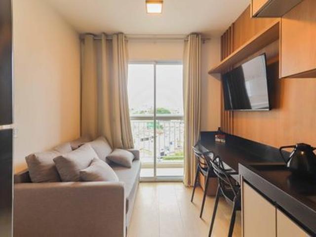 Apartamento para alugar com 25m², 1 quarto e sem vaga