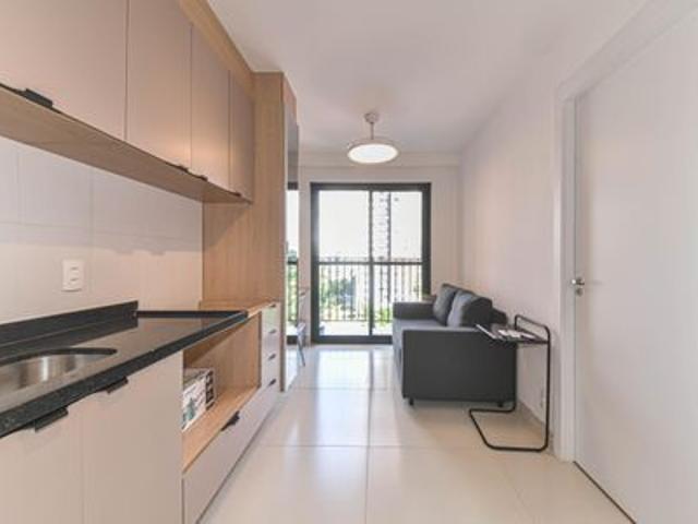 Apartamento para alugar com 26m², 1 quarto e sem vaga