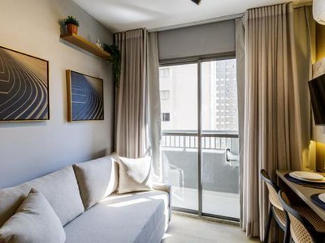 Apartamento para alugar com 26m², 1 quarto e sem vaga