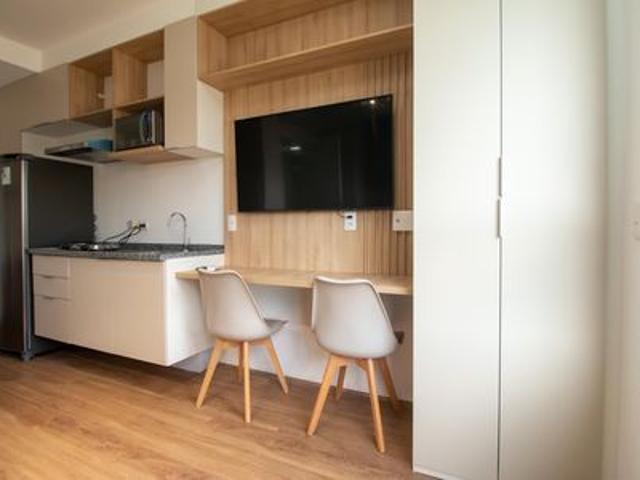 Apartamento para alugar com 26m², 1 quarto e sem vaga