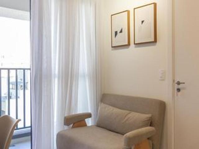 Apartamento para alugar com 26m², 1 quarto e sem vaga