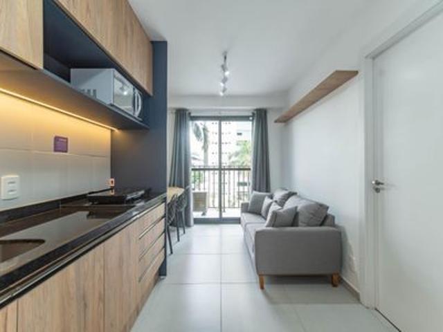 Apartamento para alugar com 26m², 1 quarto e sem vaga