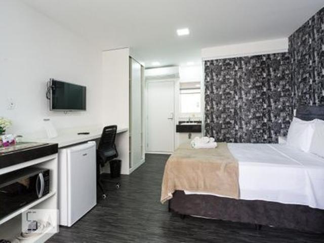 Apartamento para alugar com 27m², 1 quarto e 1 vaga