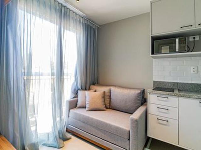 Apartamento para alugar com 27m², 1 quarto e sem vaga