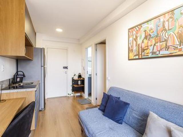 Apartamento para alugar com 27m², 1 quarto e sem vaga