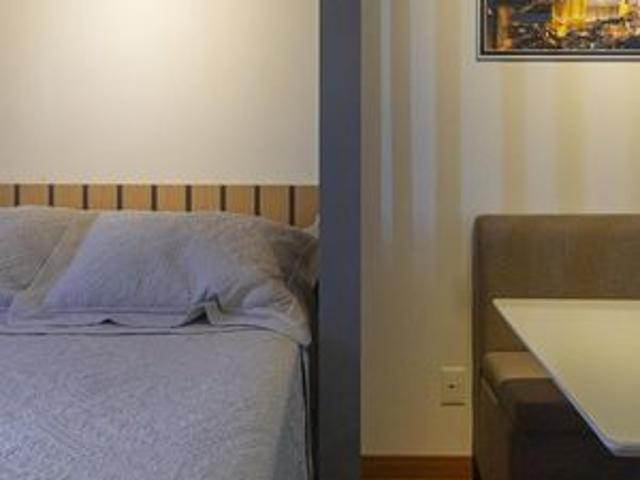 Apartamento para alugar com 27m², 1 quarto e sem vaga