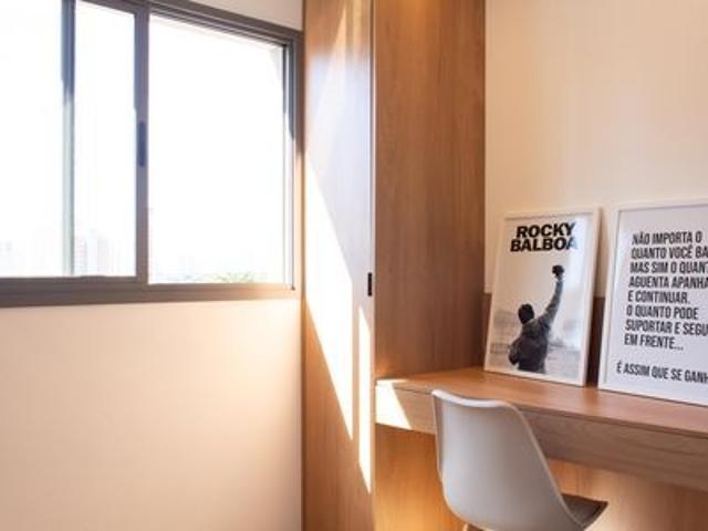 Apartamento para alugar com 27m², 1 quarto e sem vaga