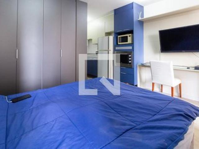Apartamento para alugar com 27m², 1 quarto e sem vaga