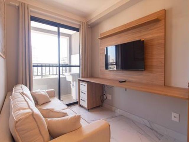Apartamento para alugar com 27m², 1 quarto e sem vaga