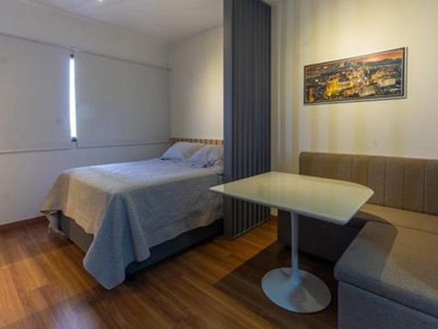 Apartamento para alugar com 27m², 1 quarto e sem vaga
